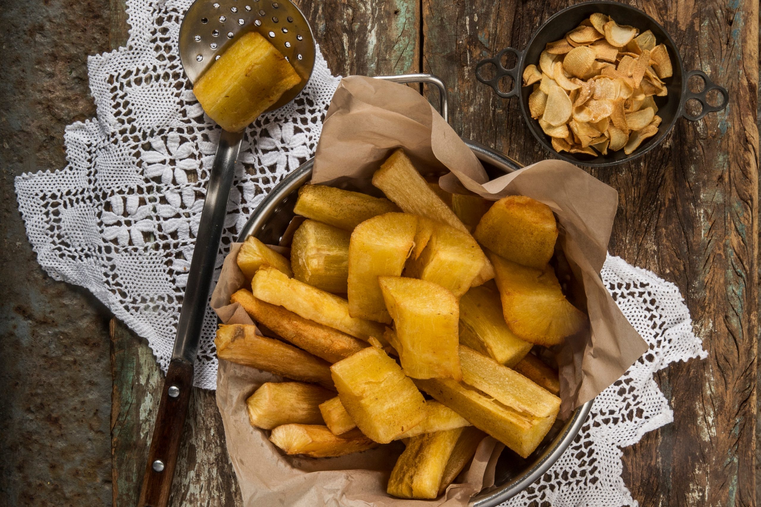 Mandioca Frita - Instituto Brasil a Gosto